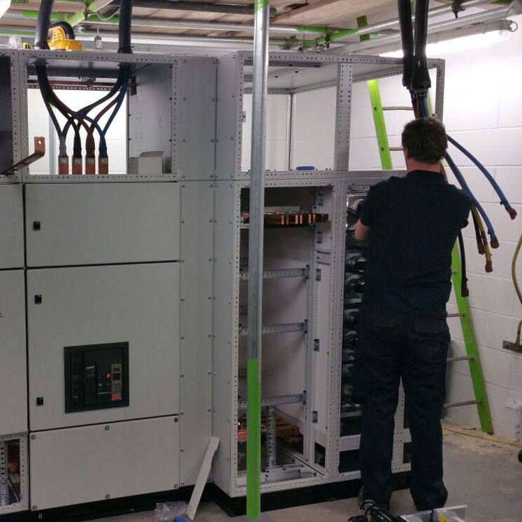 Install, test and commission - LV Power